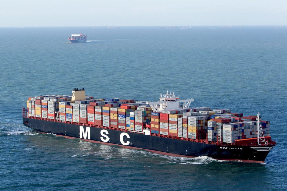 MSC Zoe: Megacarrier ist größtes Containerschiff der Welt