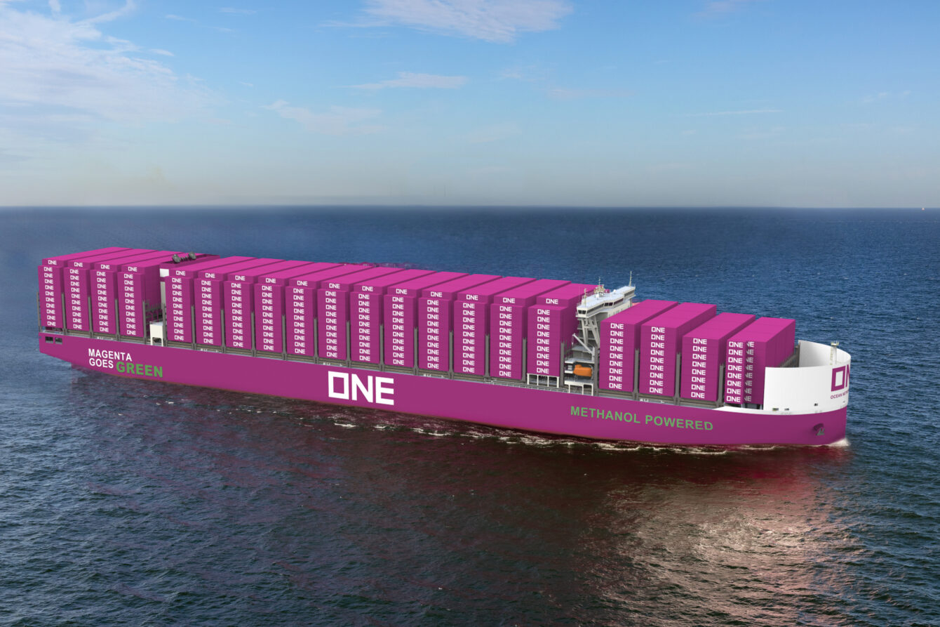 ONE ordert Methanol-Dual-Fuel-Containerschiffe