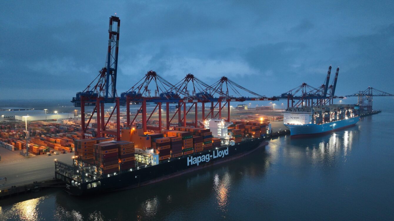 JadeWeserPort steigert Containerumschlag um knapp 60 Prozent